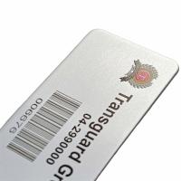 China 304 And 316 stainless Steel Permanent Engraved Serial Number Industrial Equipment Inspection Labels, Asset Tracking QR Code Labels for sale