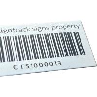 China Factory-customized Laser-engraved QR Code Industrial Labels Serial Number Markings Durable and Wear-resistant Metal Plate Tag for sale