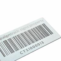 China Factory-customized Laser-engraved QR Code Industrial Labels Serial Number Markings Durable and Wear-resistant Metal Plate Tag for sale