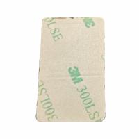China Custom Aluminum Epoxy Dome Laser Barcode Label With Adhesive Backing for sale
