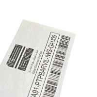China Custom Laser Engraved Aluminum Barcode Tags National Project Asset ID Labels for sale