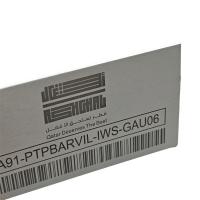China Custom Laser Engraved Aluminum Barcode Tags National Project Asset ID Labels for sale