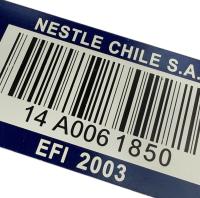 China Customized Durable Metal Barcode Labels With Two Fixed Holes For Stable Recognition for sale