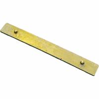 China Customized High-quality Green Paint Etching Brass Nameplate for sale