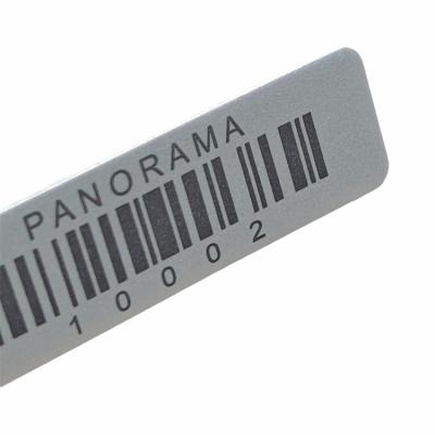 China Custom Qr Code Logo Laser Engraved Metal Aluminum Nameplate for sale
