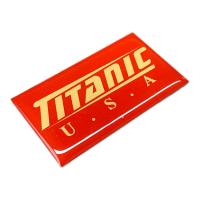 China The Surface Of The Custom Aluminum Nameplate Has A Good Quality Of Epoxy Resin Effect for sale