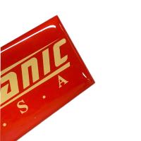 China The Surface Of The Custom Aluminum Nameplate Has A Good Quality Of Epoxy Resin Effect for sale