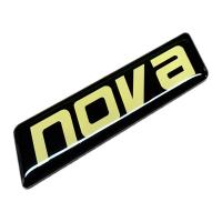 China Customized Epoxy Resin Dome Sticker Printing Yellow Black Metal Label Crystal Soft Sticker for sale
