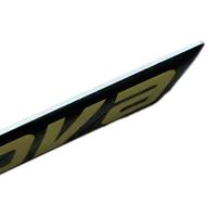 China Customized Epoxy Resin Dome Sticker Printing Yellow Black Metal Label Crystal Soft Sticker for sale