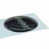 China Custom 3D Dome Epoxy Transparent Label Sticker Personalized Round Resin Epoxy PVC Waterproof Logo Sticker for sale