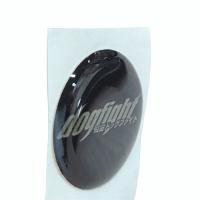 China Custom 3D Dome Epoxy Transparent Label Sticker Personalized Round Resin Epoxy PVC Waterproof Logo Sticker for sale