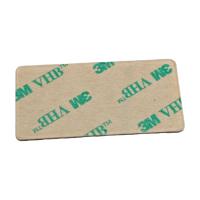 China Custom Black Base Aluminum Laser Barcode Labels With Adhesive Backing for sale