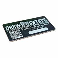 China Custom Black Base Aluminum Laser Barcode Labels With Adhesive Backing for sale