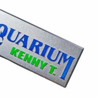 China Custom High-Quality Multi-Color Die-Cast Aluminum Name Plates for sale