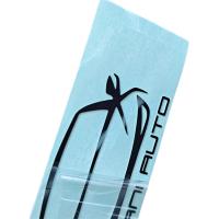 China Custom Metal Electroplated Car Silhouette Stainless Steel sticker / Metal Sticker for sale