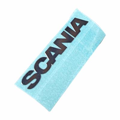 China Customized Polished Chrome Transfer Metal Stickers Thin Nickel Stickers For Refrigerators for sale