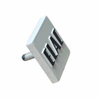 China Customized White Spray-painted Three-dimensional Aluminum Nameplate Subtle Black Logo Metal Plaque Nameplate. for sale