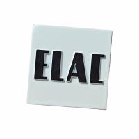 China Customized White Spray-painted Three-dimensional Aluminum Nameplate Subtle Black Logo Metal Plaque Nameplate. for sale
