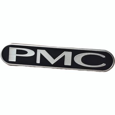 China Custom 3D Zinc Alloy Die-cast Nameplates With Back Studs for sale