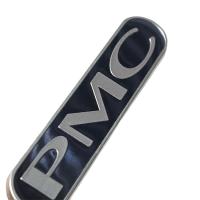 China Custom 3D Zinc Alloy Die-cast Nameplates With Back Studs for sale