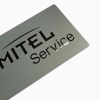 China Aluminum Nameplat Printed Metal Tag Label Car Plate Machine Nameplate Logo Engrave Blanks for sale