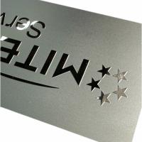 China Aluminum Nameplat Printed Metal Tag Label Car Plate Machine Nameplate Logo Engrave Blanks for sale
