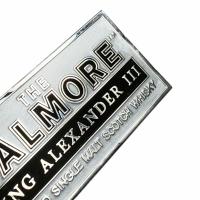China Customized Metal Embossed Stainless Steel Nameplates For High-end Identification for sale
