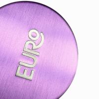China Customized Circular Color Aluminum Nameplate With Raised Character Metal Identification for sale