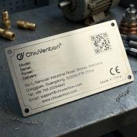 China High-Gloss Carved Aluminum Stainless Steel Engraved Embossed Nameplates Corrosion-Resistant Customized Metal Crafts for sale