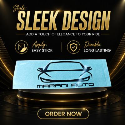China Custom Self Design logo Nickel Sticker Electroplating Silver Durable Shinny Sticker for Box for sale