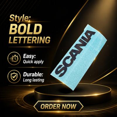 China Custom Letter Transfer Nickel Sticker Electroplating Chrome Color Mirror Sticker for Cartoon for sale