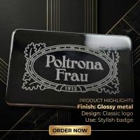 China High-end Design Of Factory-customized Metal Stainless Steel Nameplates for sale