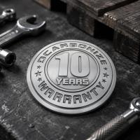 China Customized Three-dimensional Logo Design For Zinc Alloy Metal Nameplates for sale