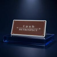 China Custom Aluminum Embossed Desktop Brush Anodized Aluminum Label Waterproof Bend Plate for sale