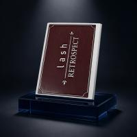 China Custom Aluminum Embossed Desktop Brush Anodized Aluminum Label Waterproof Bend Plate for sale