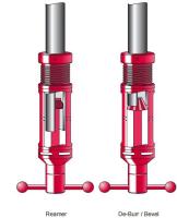 China Precision Finish Coiled Tubing Reamer And Deburring Cutter Adjustable Depth for sale