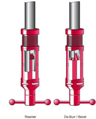 China Precision Finish Coiled Tubing Reamer And Deburring Cutter Adjustable Depth for sale