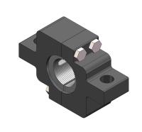 China Heavy Duty Coiled Tubing Clamp Split Integral Structure For Recovery Velocity Strings for sale
