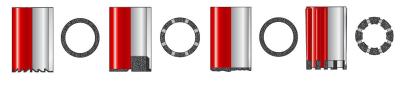 China Coiled Tubing Casing Milling Rotary Shoes Customizable Length for sale