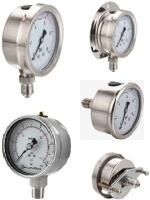 China Stainless Steel Pressure Gauge with 1600 bar Range and IP65 Protection for Industrial Use for sale