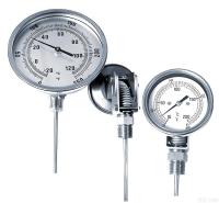China Stainless Steel Bimetal Thermometer with IP65 Protection and Liquid Filled for Accurate Temperature Measurement for sale