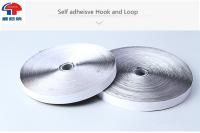 China Nylon Self Adhesive Hook and Loop Tape Rolls 25m Length Strong Sticky 10-150mm Width for sale