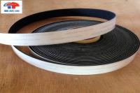 China Industrial Strength 6 Inch Hook and Loop Fastener Tape Black with 3M Adhesive 150mm for sale