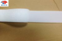China 16mm White Sew On Hook and Loop Tape 100% Nylon 25m Roll for sale