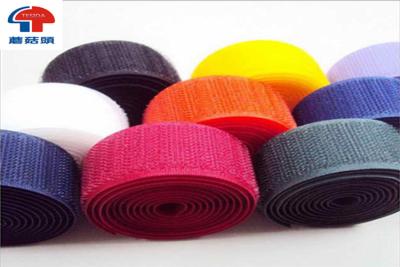 China 50mm Wide Sew On Hook and Loop Tape 100% Nylon 25m Roll Eco Friendly for sale
