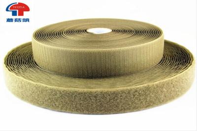 China Sew On Hook and Loop Fastener Tape 25mm x 10m Roll Nylon SGS Certified for sale