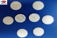 China Double Sided Hook and Loop Coins 10mm 20mm with Nitto 500 Adhesive for Sampling Industry for sale