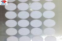 China White Hook and Loop Coins 22mm Adhesive Dots for Furniture Surface Protection for sale