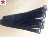 China Industrial Hook and Loop Cable Strap 10mm to 150mm Width Nylon Fastener for sale