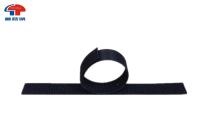 China Black Hook Loop Cable Ties Roll Back to Back Tape 10mm to 150mm Width Cable Management for sale